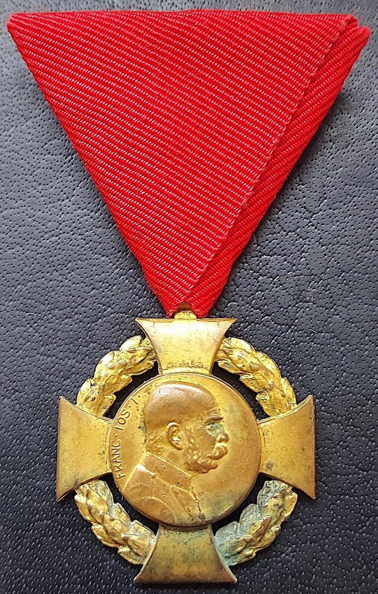 11209 Austro-Hungarian pre WW1 Jubilee Cross medal Franz Joseph I. 1 ...