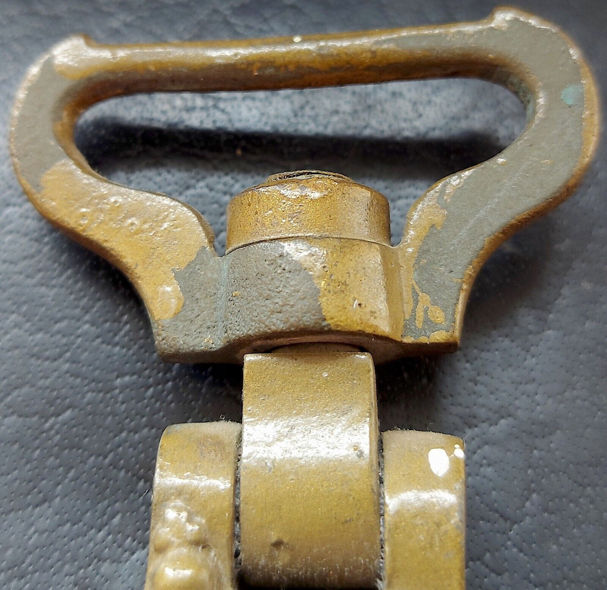 11625 German Prussian WW1 bronzed eagle drum hook hanger Adler Tromm ...