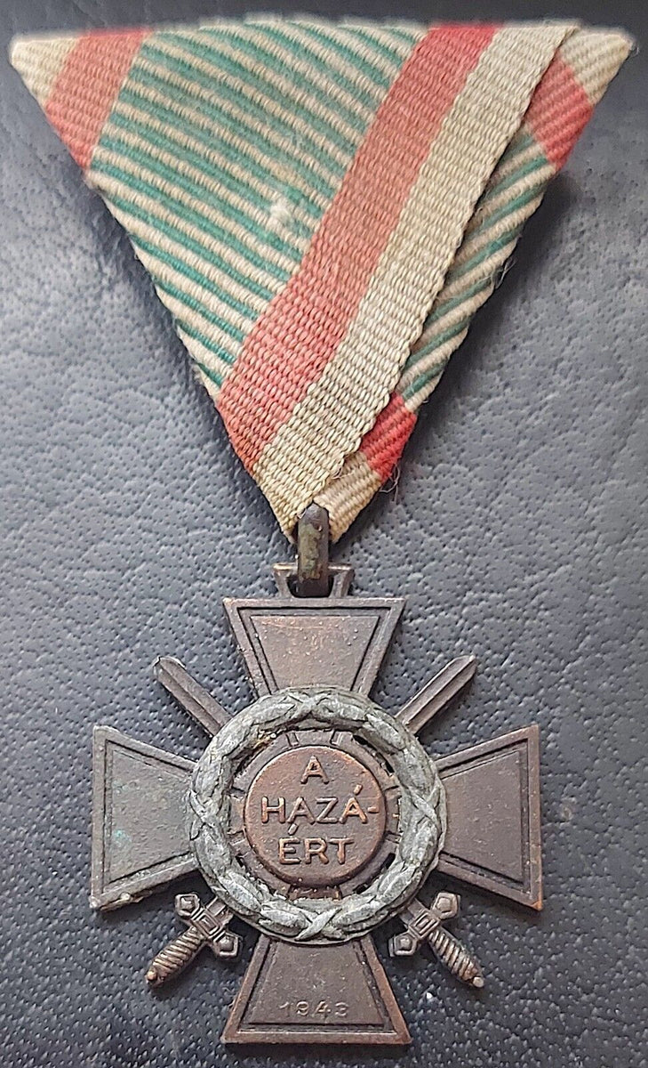 11408 Hungarian Kingdom WW2 Fire Frontline Fighters Cross Tűzkereszt ...