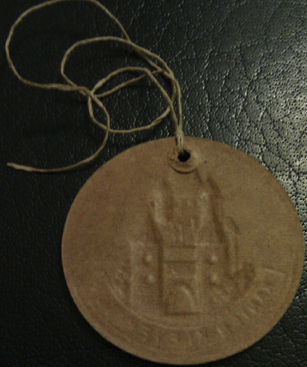 1501 German Winterhilfswerk WHW WW2 cardboard pendant XANTEN KLEVER ...